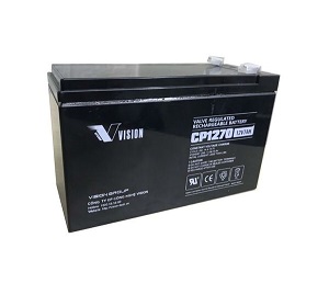 Ắc quy Vision CP1270, 12V-7Ah