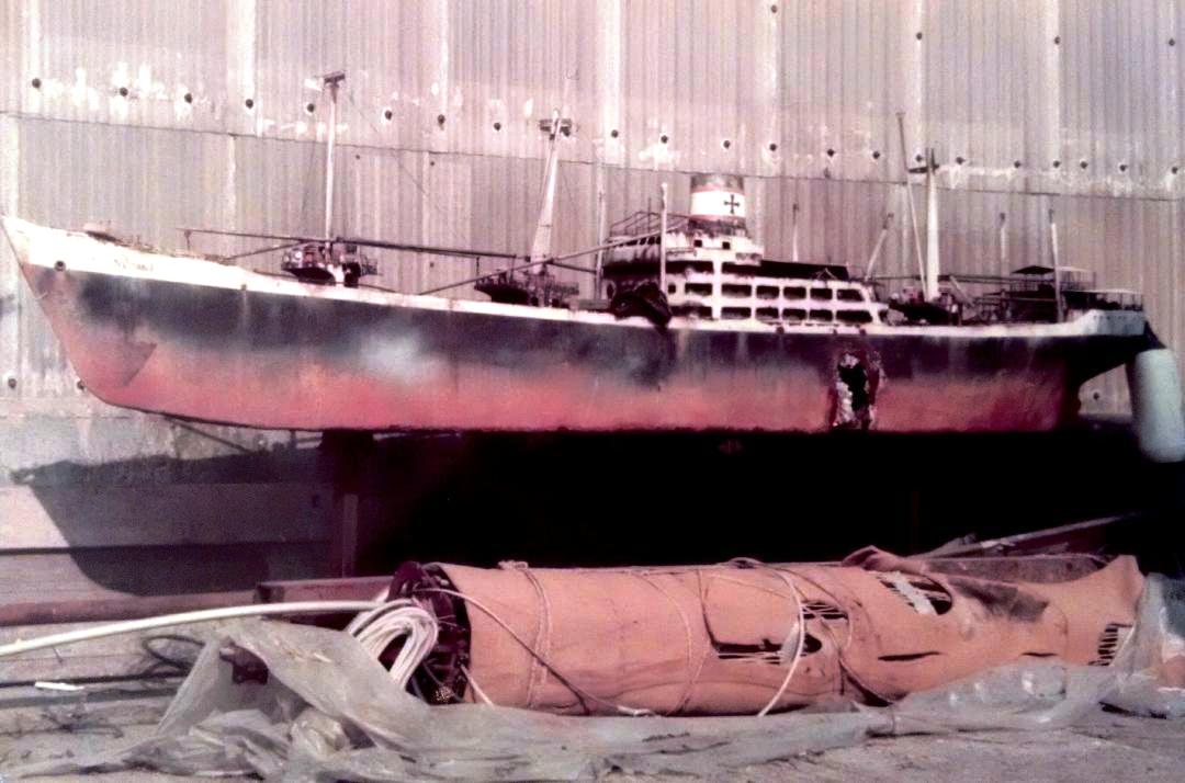 model ships in the cinema: The Sea Wolves 1980