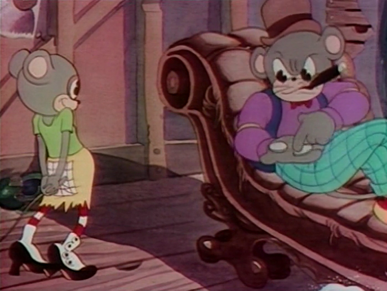 Cartoons of 1937: Merrie Melody Deals With Mean Mice...He Was Her Man (002)