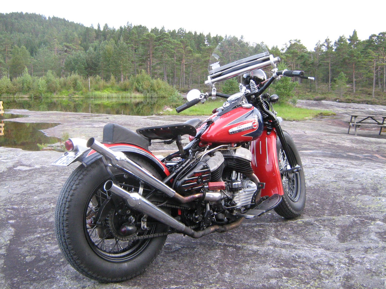 American Motorcycles Norway / Veteran-Mc.com: Hanson sports shield