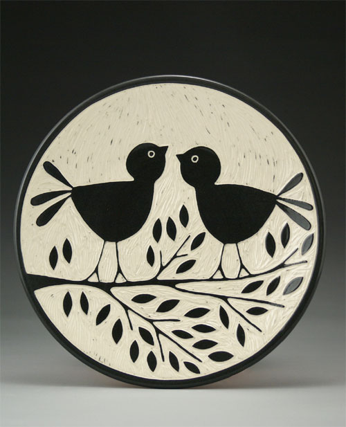 My Owl Barn: Black and White Ceramics by Jennifer Falter