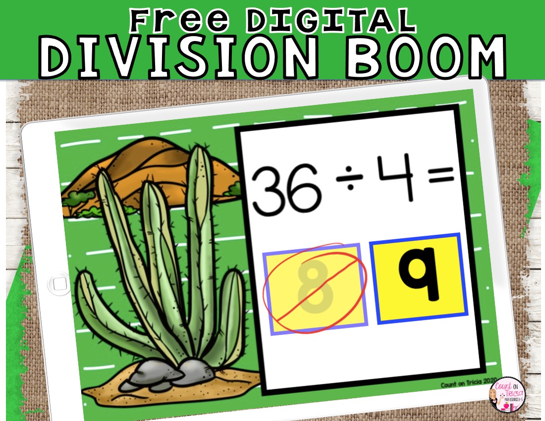 Digital Division Activities - Count on Tricia