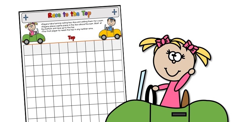 Free Addition Dice Game | Teacher's Take-Out