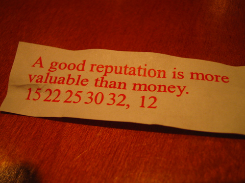 How to Create a Good Reputation