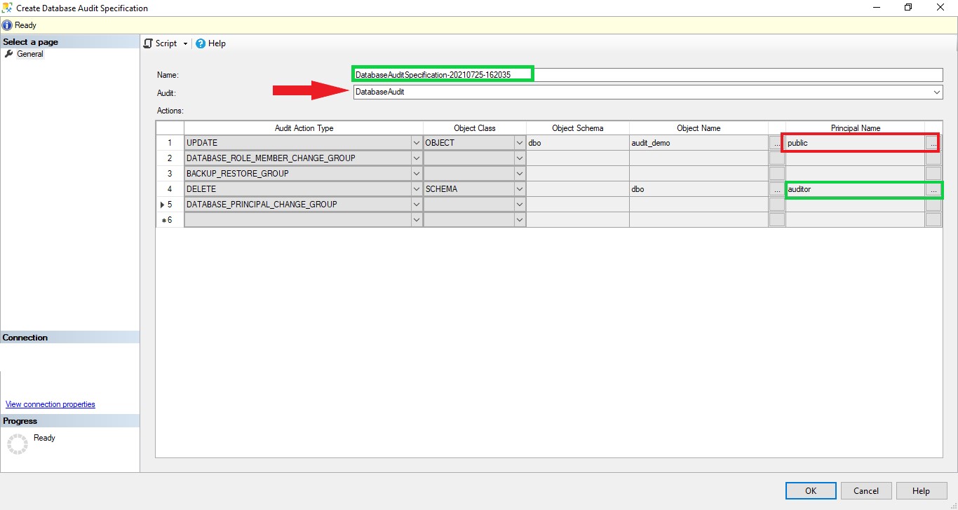 SQL Tutorials: Database-audit-step-by-step