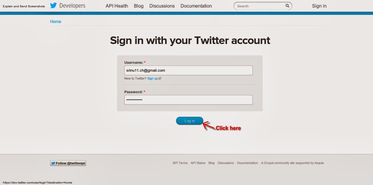 Knowledge Corner: How to Create Twitter App