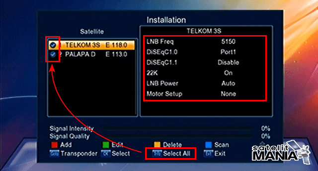 Cara Setting Dan Program Receiver Parabola - SATELIT MANIA - Blog Satelit Parabola Indonesia