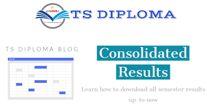 TS Diploma Consolidated Results - @SBTET overall results