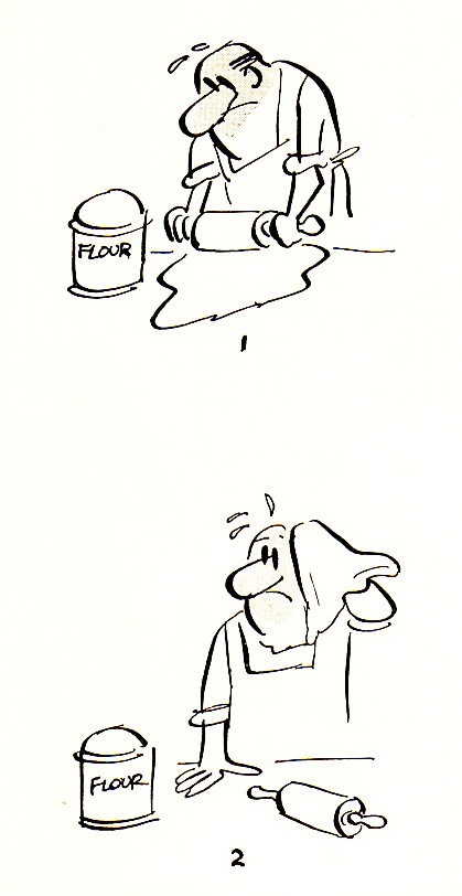 Mike Lynch Cartoons: MAN IN APRON AND OTHERS by Larry