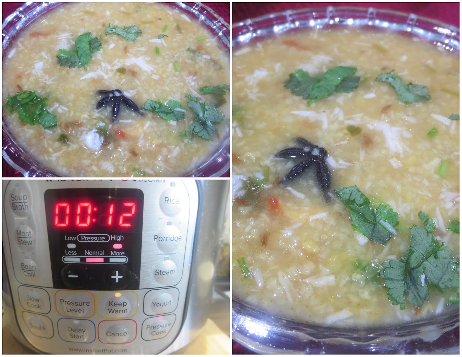 Instant Pot Millet Ramzan Nombu kanji / Fasting Porridge (with chicken)