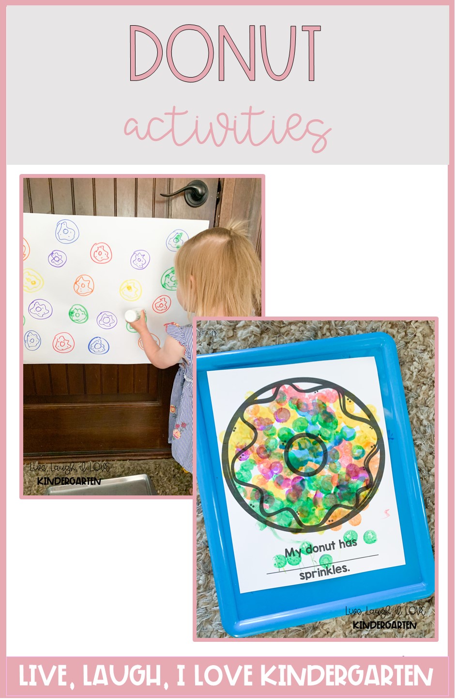 Here are a few extra activities we did that were a HUGE hit!