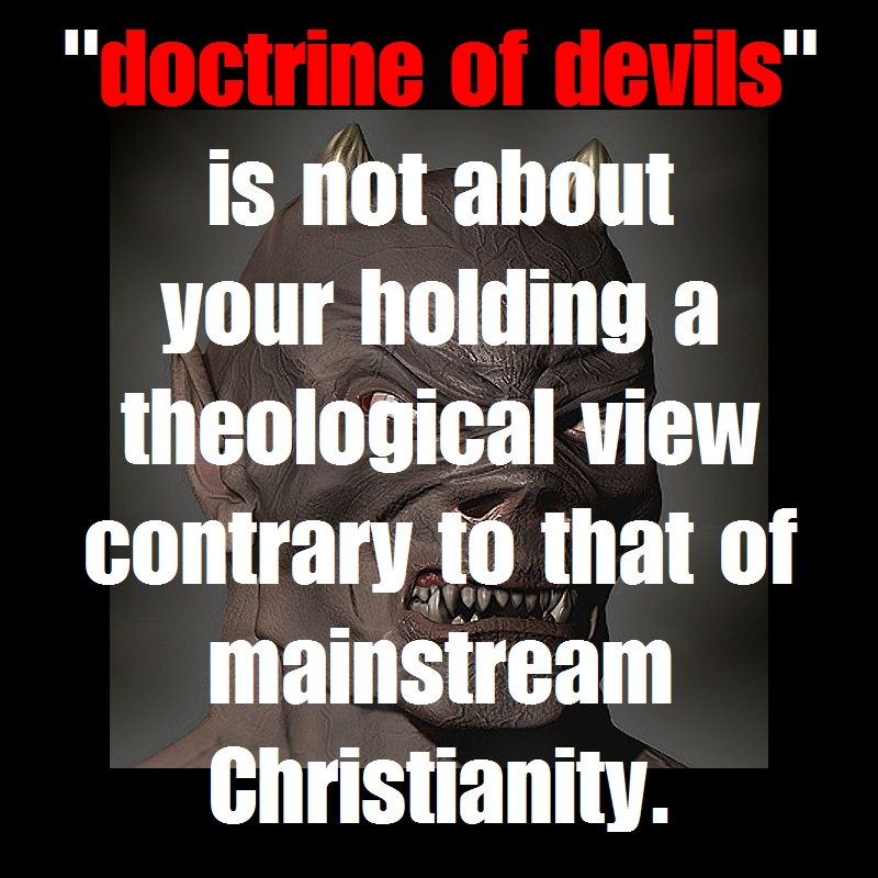 TaZ's Whateverology: "Doctrine of the Devils" - one of the most misused ...