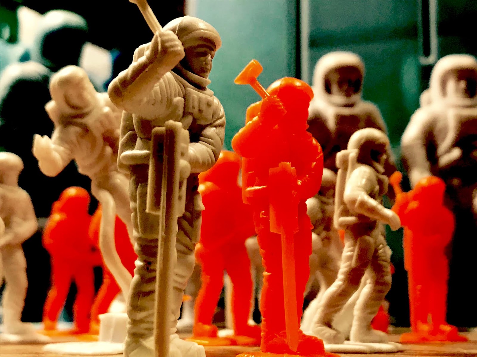 Space Garage: Marx Toys Apollo Astronaut Figures in 54mm and 6-inch ...