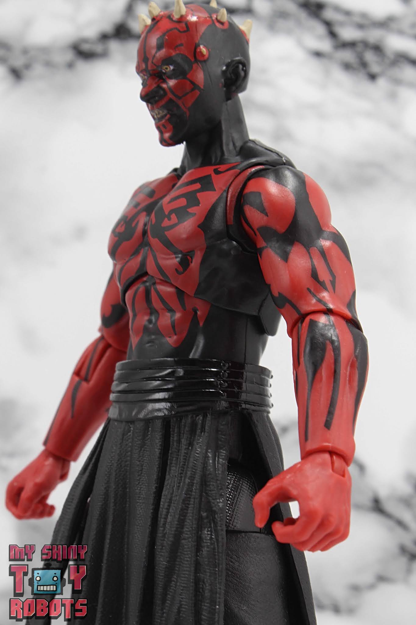 My Shiny Toy Robots: Toybox REVIEW: Black Series Darth Maul (Sith Apprentice)