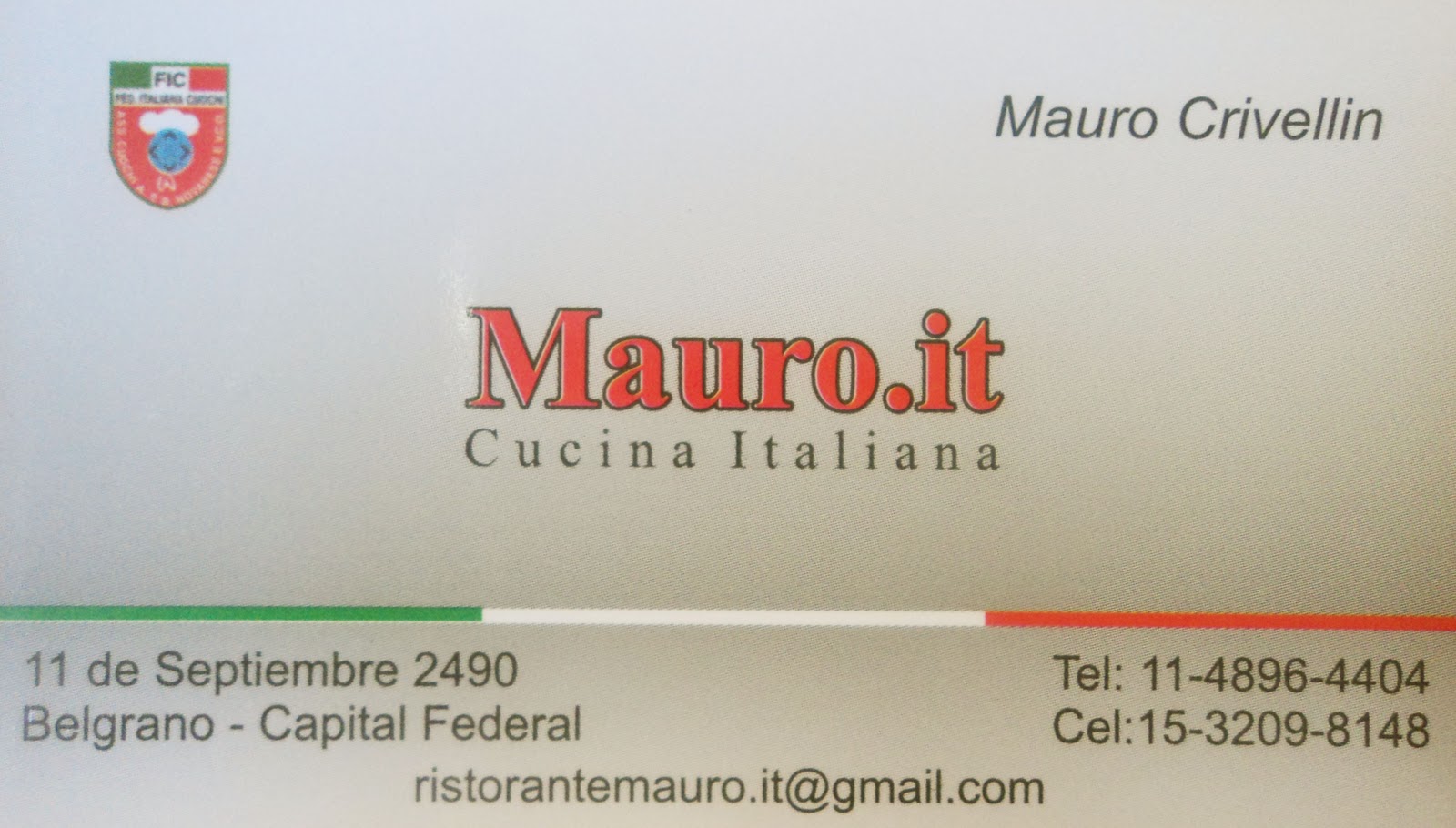 Experiencia Restó: Mauro.it - Pastas