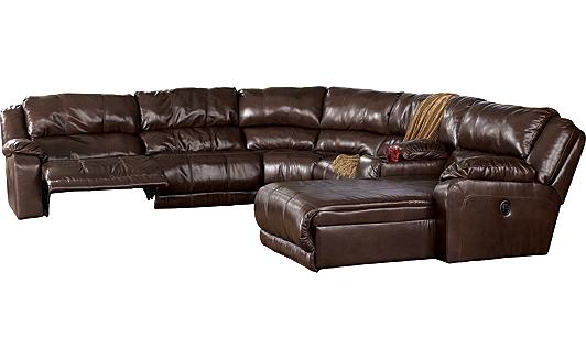 Ashley Furniture HomeStore: Braxton - Java Sectional