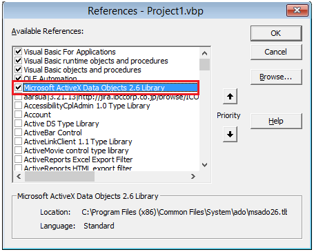 VB6: Menampilkan Data dari Excel ke Datagrid