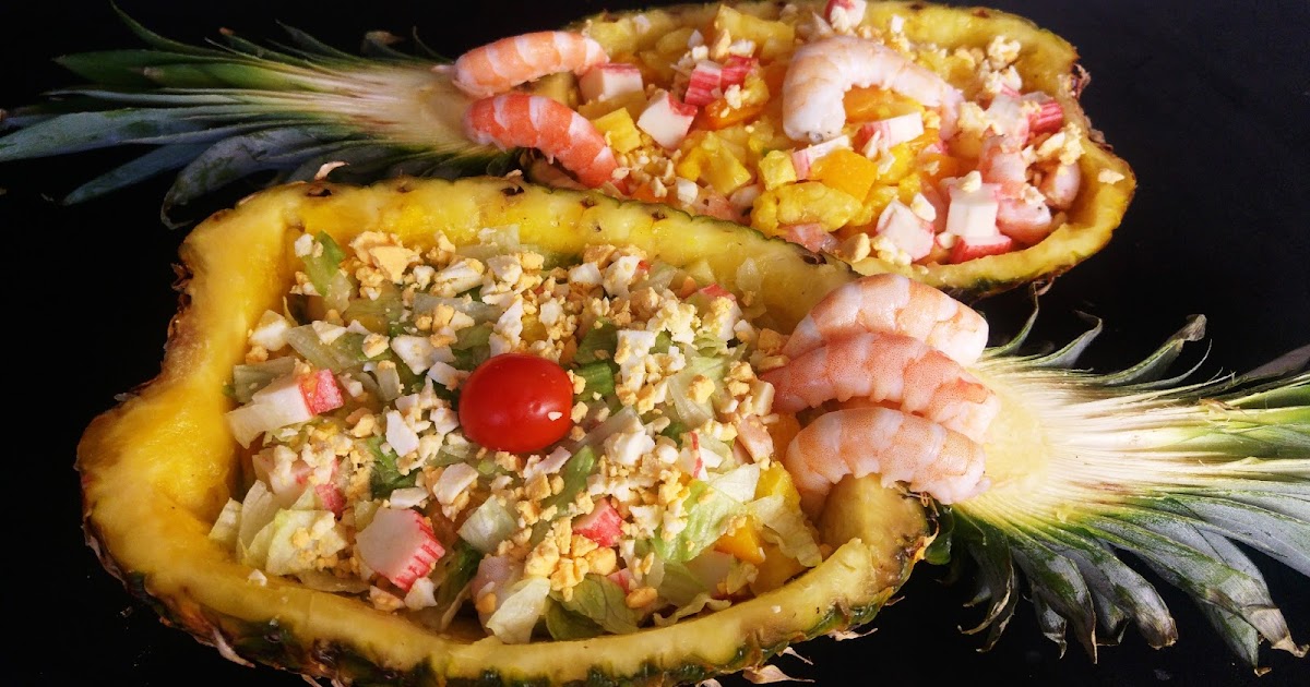 El menú de mi cocina: Piña rellena