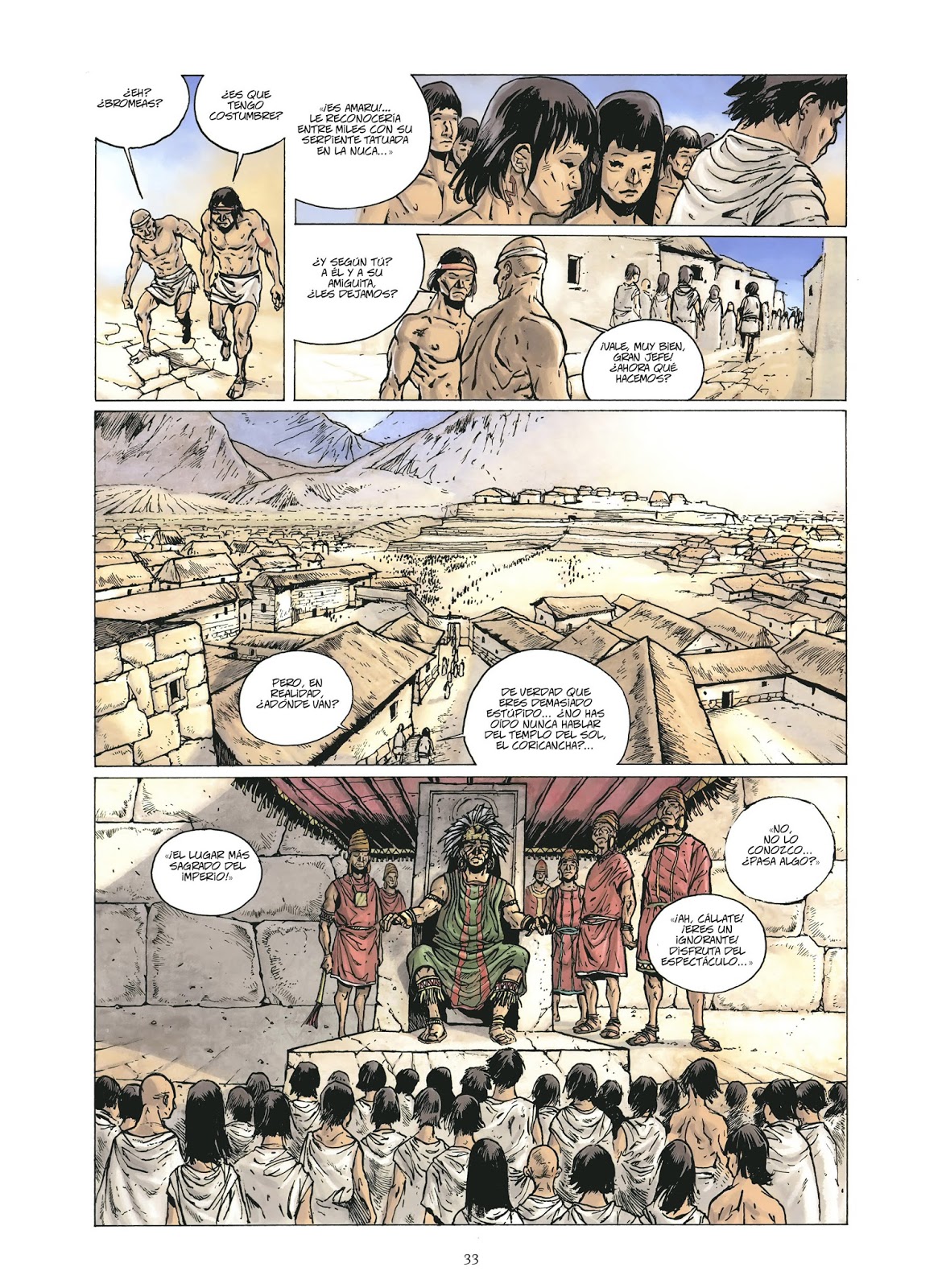 Los cómics de Machete: Inca: El imperio de los Cuatro Suyos