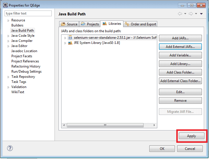 Selenium Configuration With Eclipse Step By Step Qedge Technologies