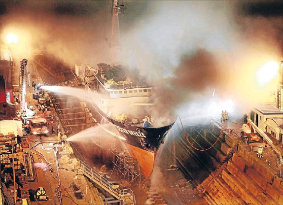 The vessel where you are posted as Chief Engineer is undergoing ...