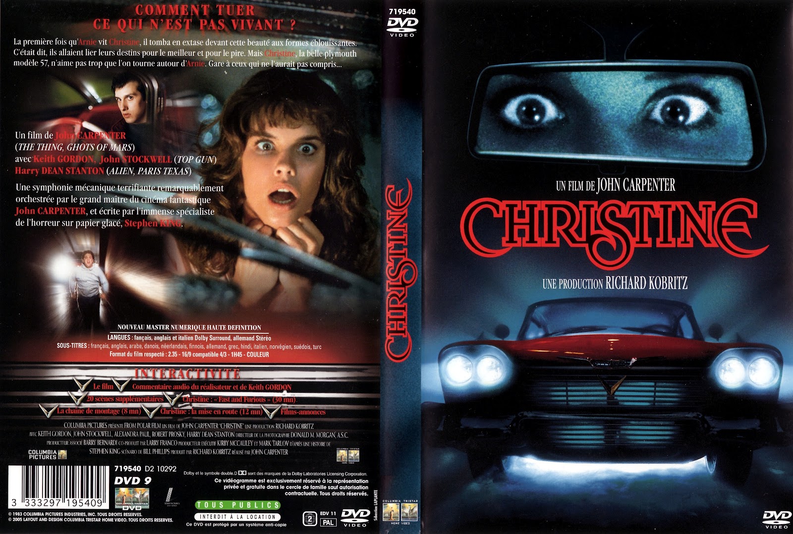 El cine como amante: Christine