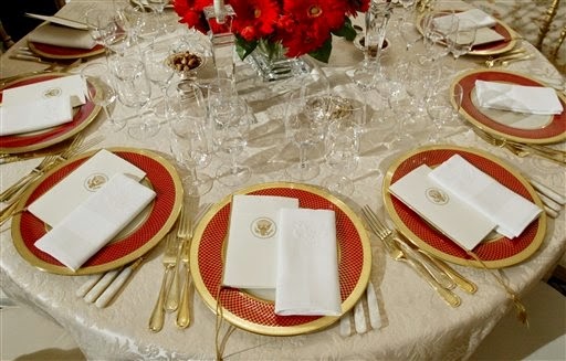 Etiquipedia: Etiquette of White House Table Service and State Dinners