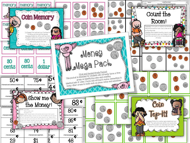 ***Updated Money Unit*** - Queen of the First Grade Jungle