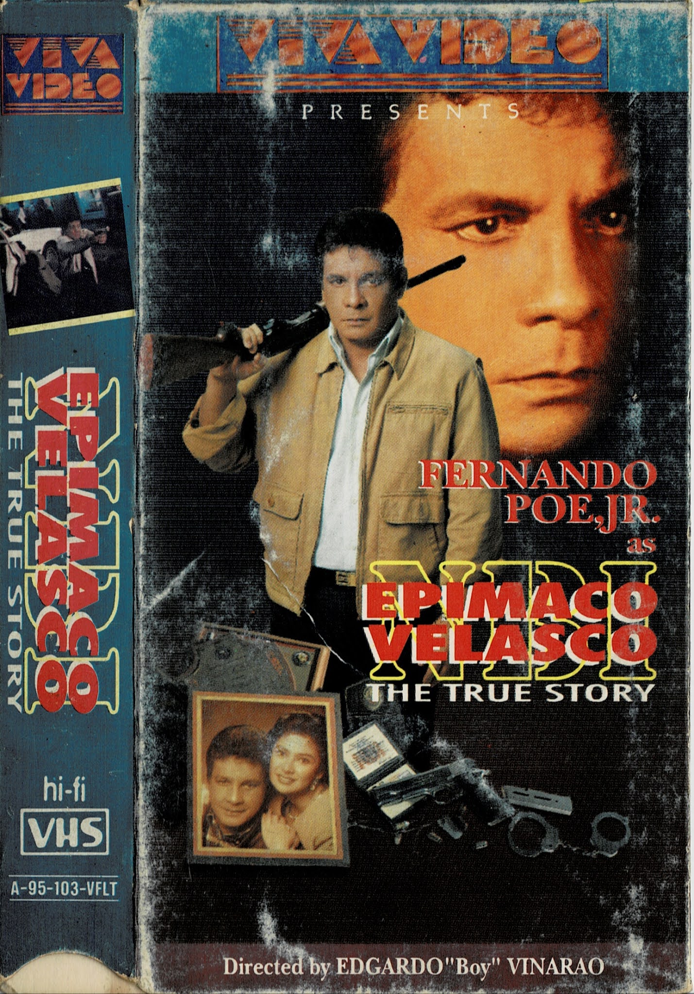 Different Collections: VHS Tape Collection - FERNANDO POE JR. (FPJ) MOVIES