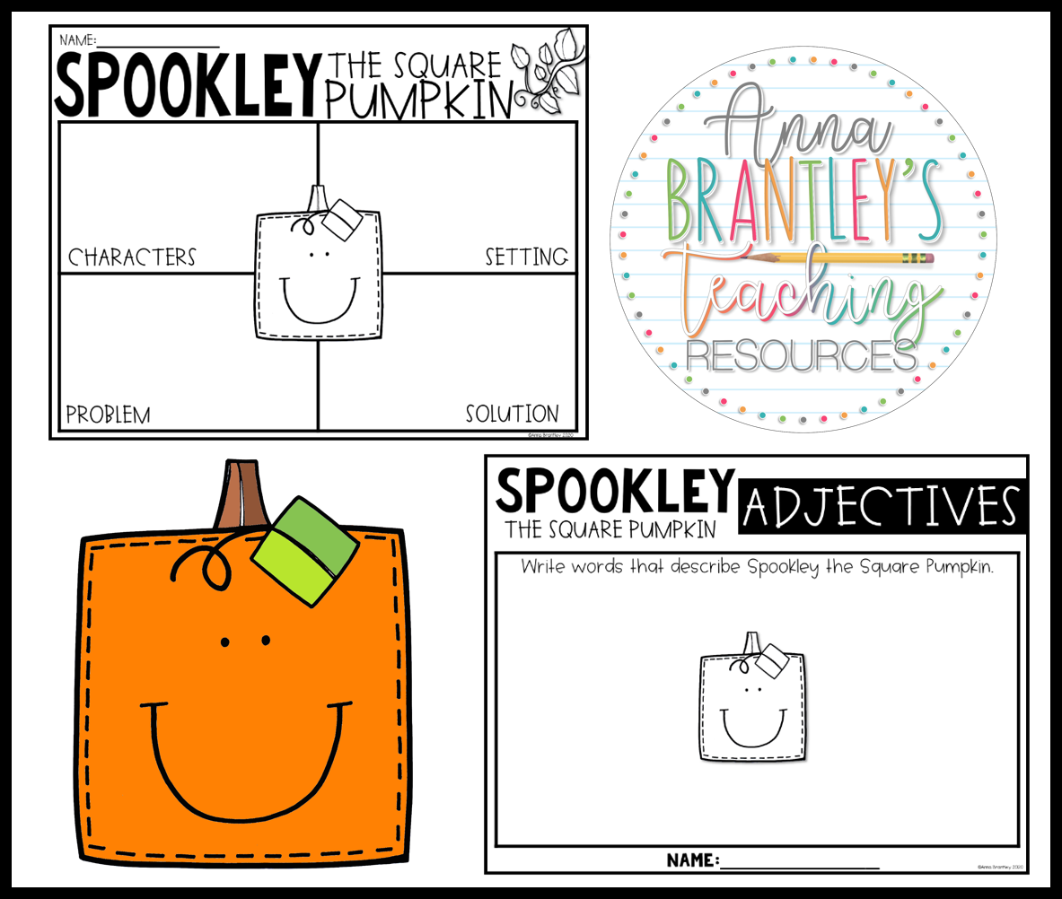 Spookley the Square Pumpkin Free Resources | Crazy for First Grade ...