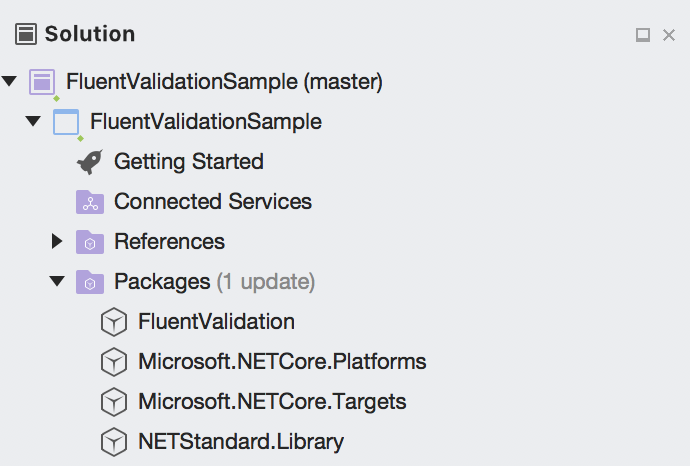 Step 2 Create A Class That Properties Need To Validate