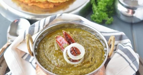 Saag Mutton Green Curry Recipe