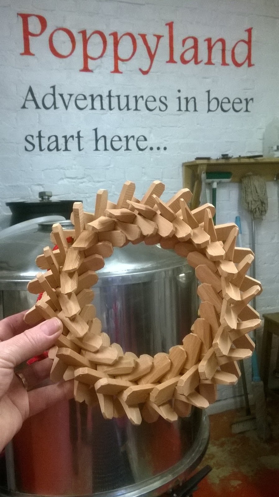 Poppyland Brewer: Making a yeast ring