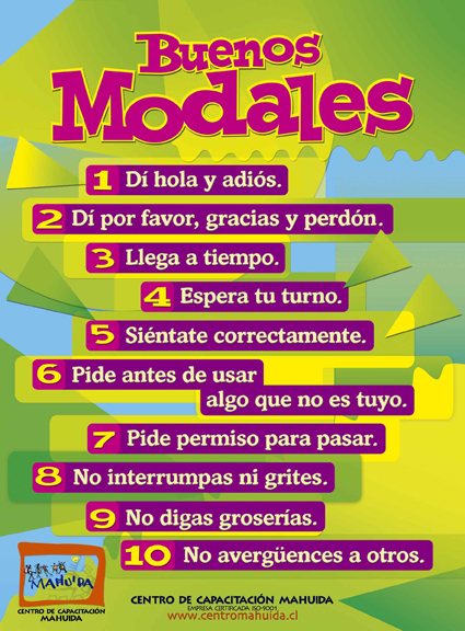 Educación Infantil: Buenos modales