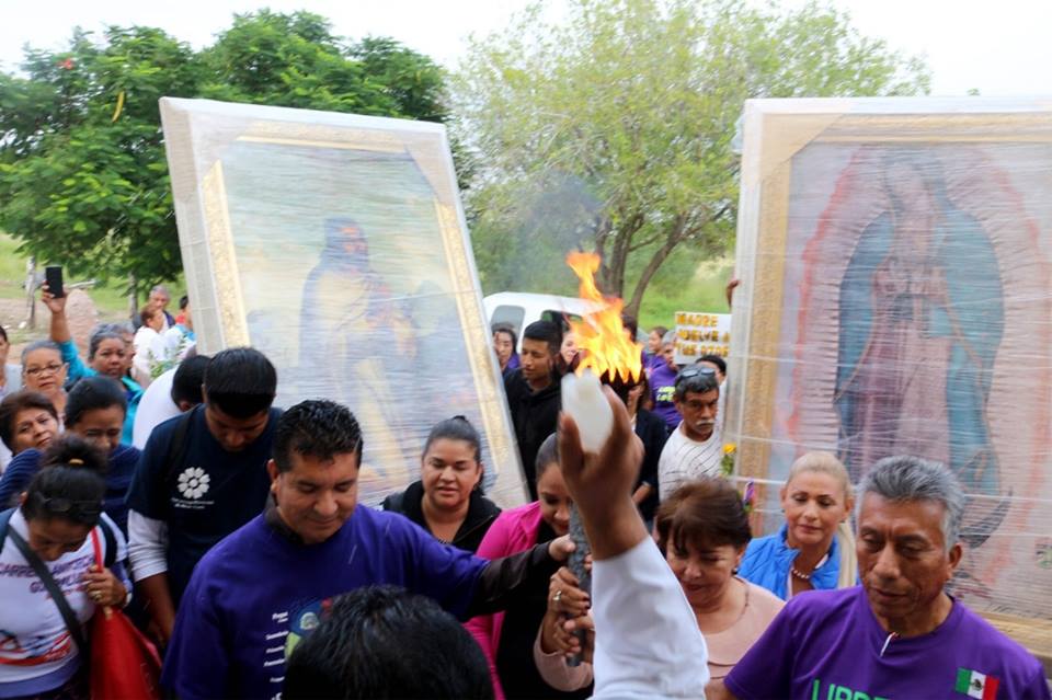 Río Bravo es bendecido, llega la Carrera Antorcha Guadalupana México-New York 2018 | Rio Bravo ...