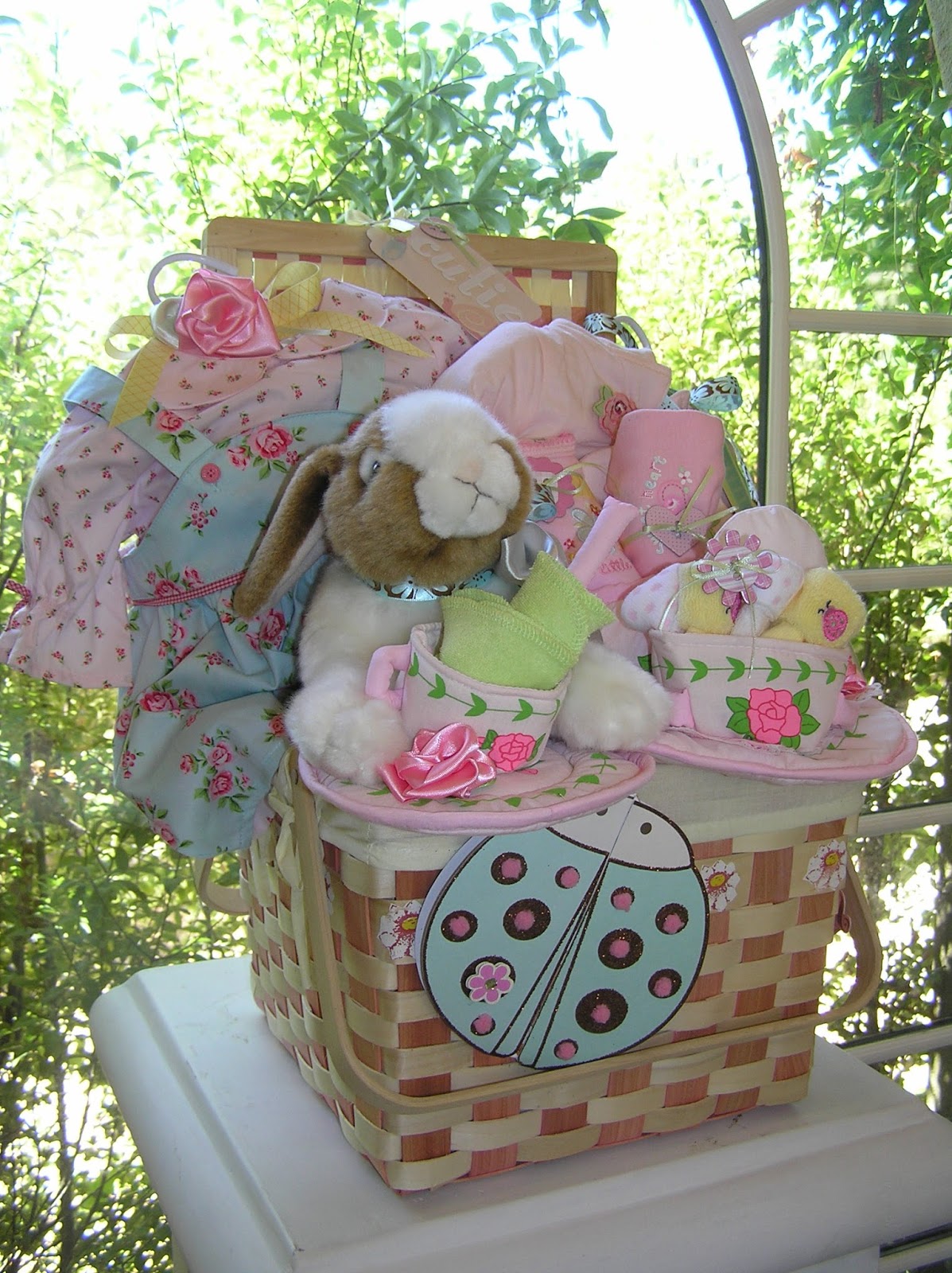 White Horse Relics: Unique Themed Baby Gift Baskets!