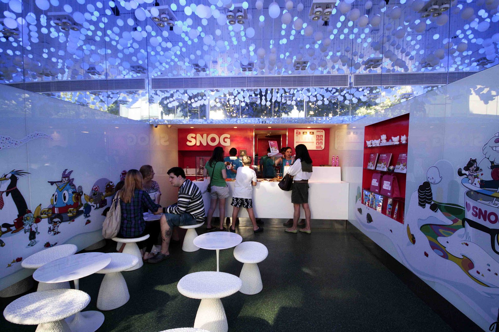 ACASA: SNOG, uma butique de frozen yogurt