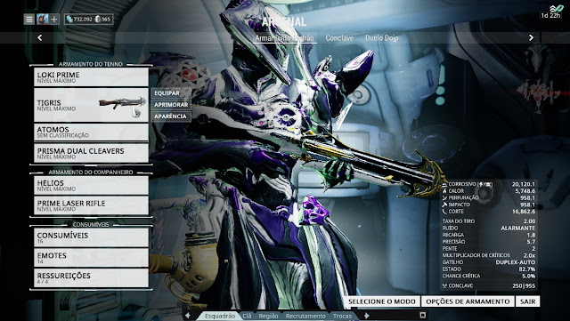 BUILD TIGRIS | Warframe