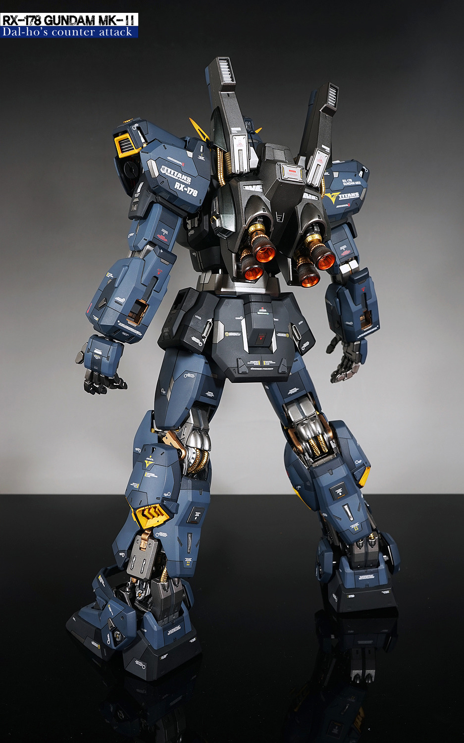 GUNDAM GUY: PG 1/60 Gundam Mk-II Titan - Customized Build