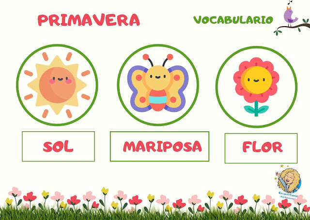 AULA DE SUPERACIÓN: ⭐VOCABULARIO PRIMAVERA