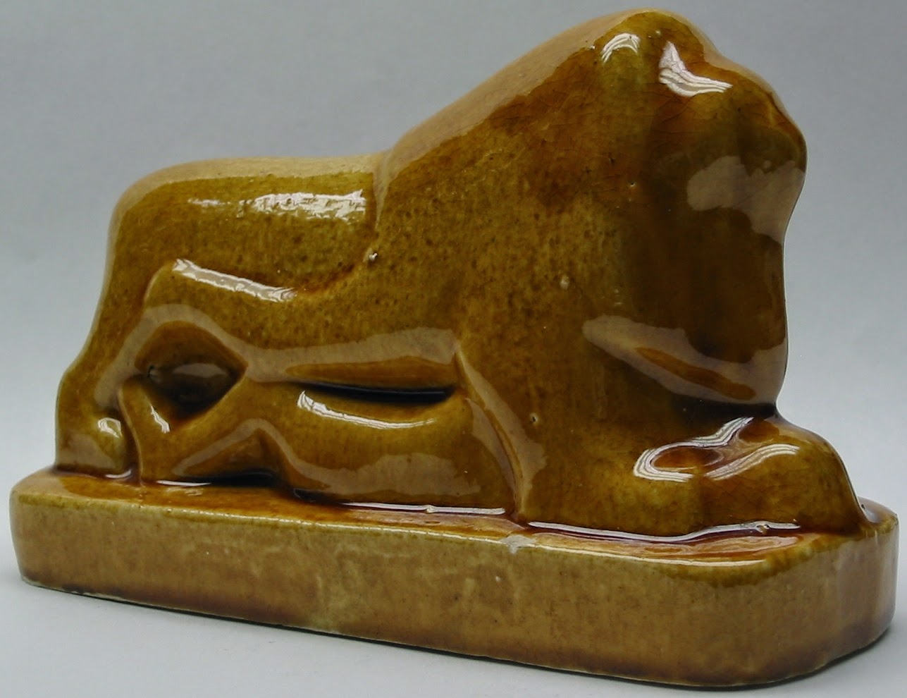 LauraGarnet: Lion of Babylon Statue Figurine Iraq Ceramic Pottery ...