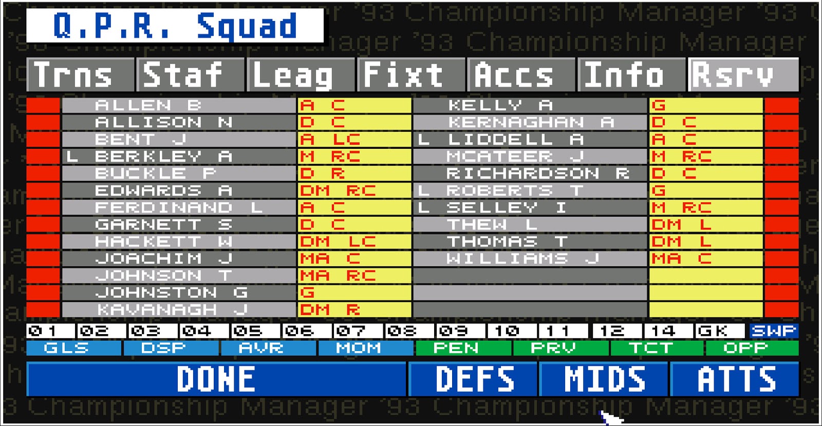 Soccer / football manager games: Championship Manager - timeless ...