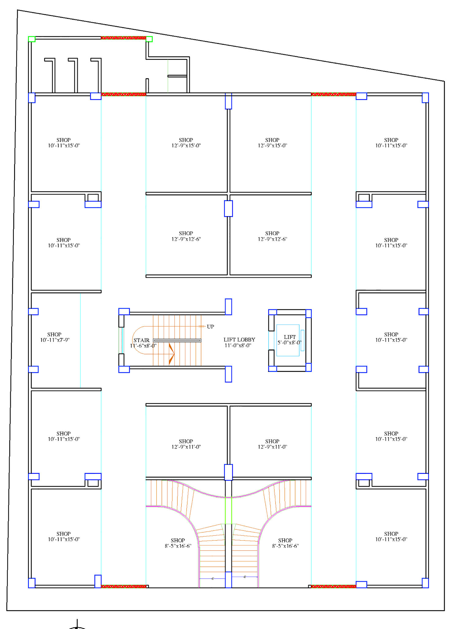 Different Types of Residential Building Plans and Designs - First Floor ...