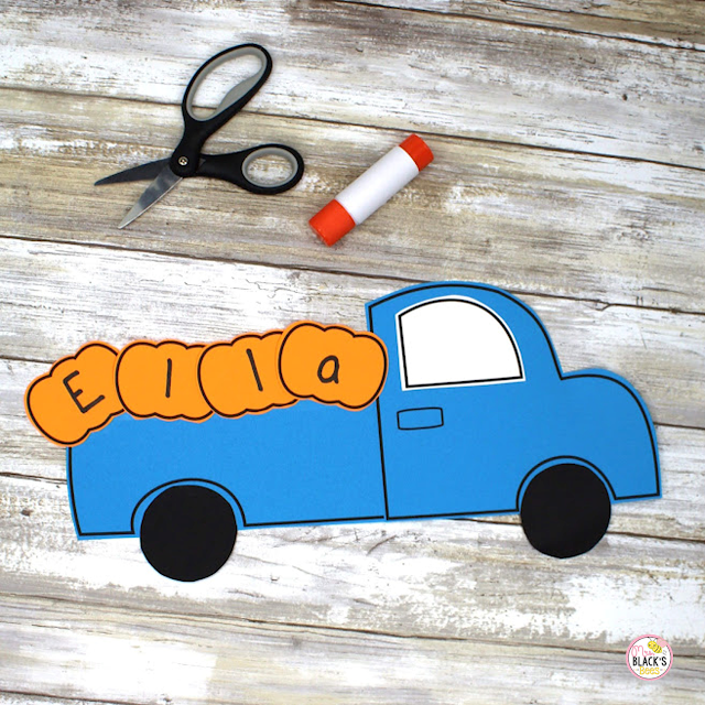 Little Blue Truck Craft and Bulletin Board Set | Mrs. Black's Bees