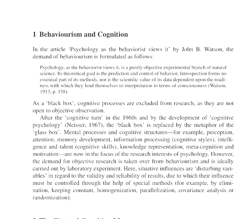 Situated Cognition - Situated Cognition And The Culture Of Learning Situated Cognition - Situated Cognition And The Culture Of Learning