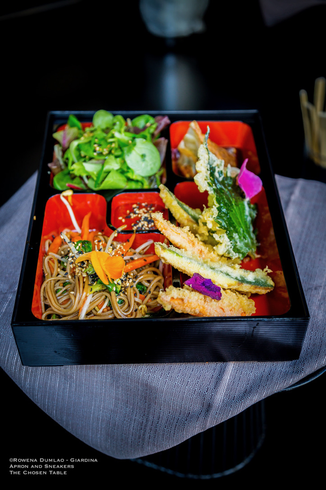 Bento Lunch Menus at Finger’s in Rome, Italy