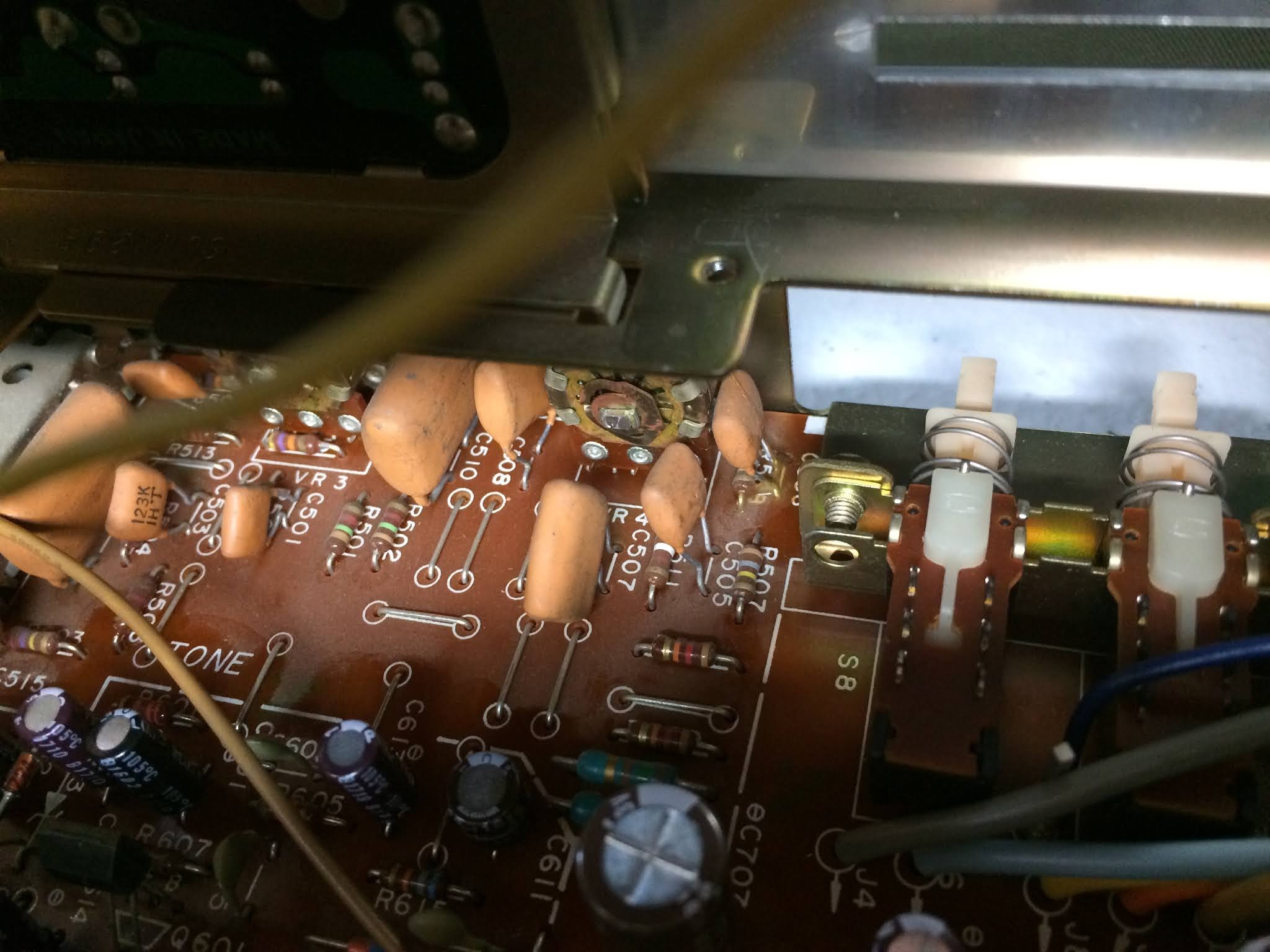 Oleg's Vintage Audio: Technics SA-600 Receiver Restoration