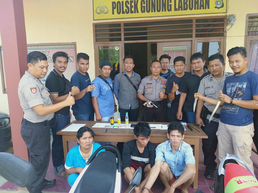 Polsek Gunung Labuhan dan Satnarkoba Polres Way Kanan amankan pengguna ...