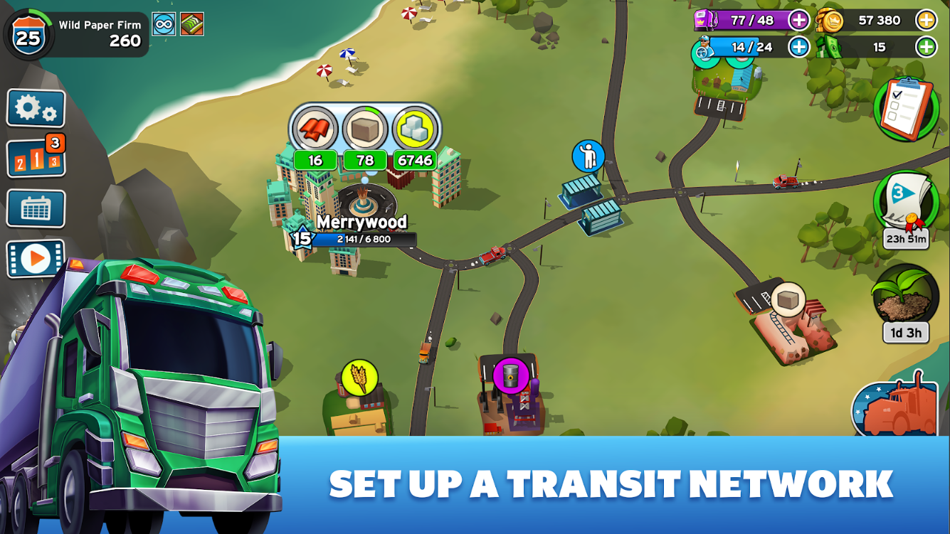 Transit King Tycoon - City Management Game - The Zas Team