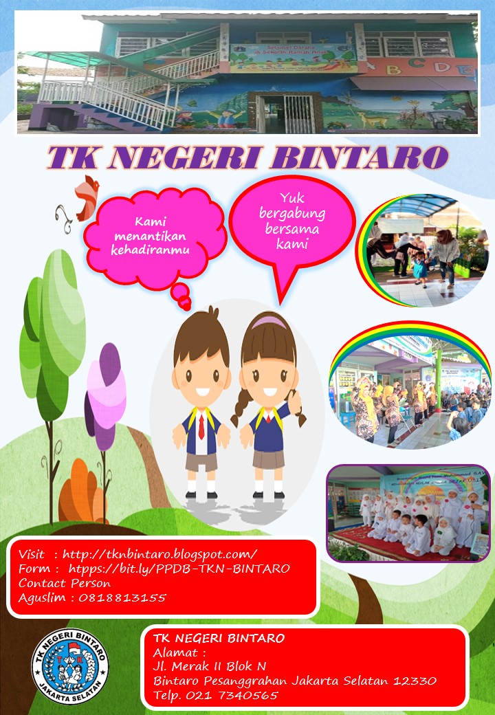 TK NEGERI BINTARO: PPDB TK NEGERI BINTARO